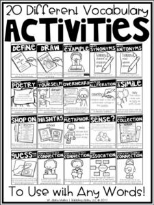 11 Fun Vocabulary Building Activities for Beginning Readers (and beyond ...